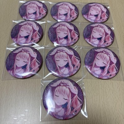 PROJECT SEKA AKATSUKI MIZUKI GLITTER CAN BADGE 22C RIBBON PAJAMAS 10 ...