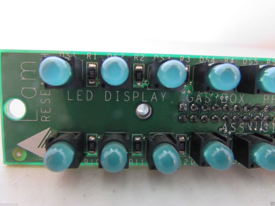 Lam Research LED Gasbox Display Board PCB 310-803260-001 Rev. A Phase 2 ...