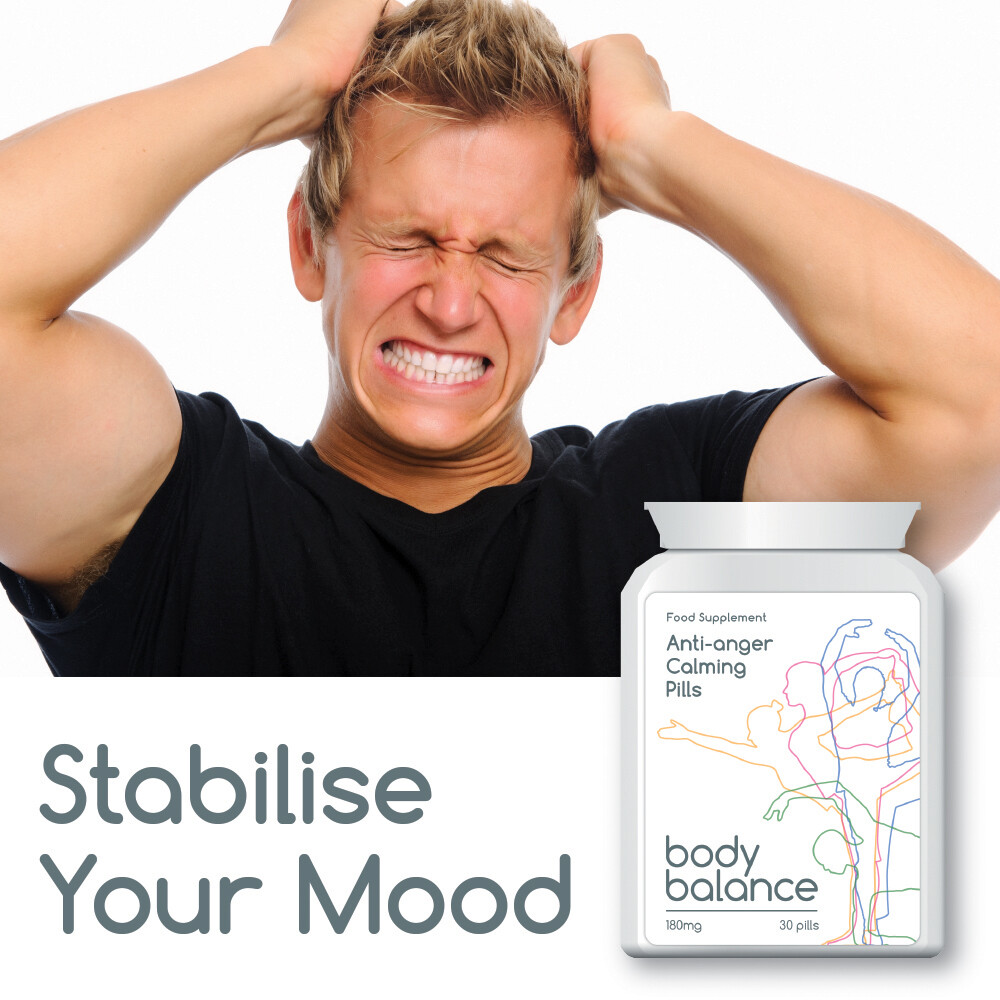 BODY BALANCE ANTI ANGER CALMING PILLS STOP FRUSTRATION IRRITATION FEEL ...