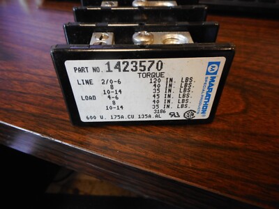 Terminal Blocks - 600V 175A