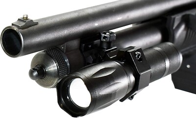 Remington 870 tactical flashlight with magazine tube mount tactical ...