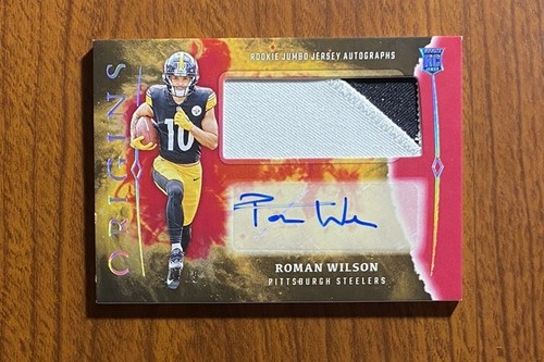 2024 Panini Origins - Rookie Jumbo Jersey Autographs Roman Wilson #RJA ...