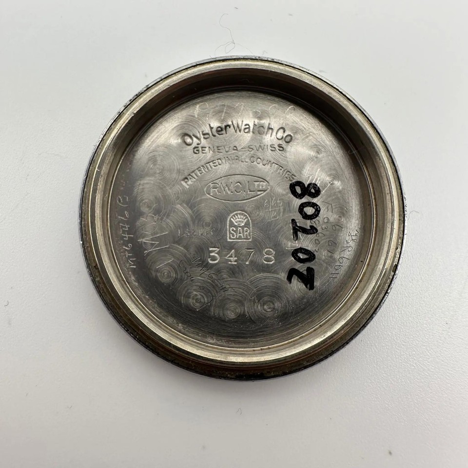 Vintage Rolex Oyster Commander Steel Black Dial Ladies Watch 3478 | eBay