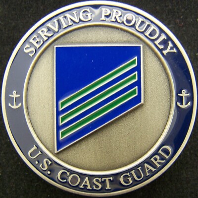 US Coast Guard Rank E3 Airman USCG Challenge Coin V2 | eBay