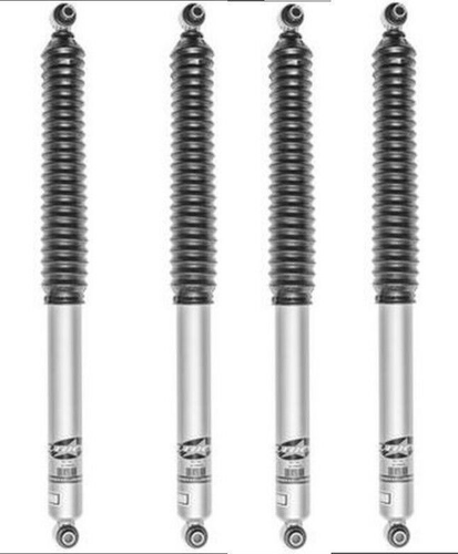 Rubicon Express Silver Monotube Shocks Set for 18-23 Jeep Wrangler JL 2 ...