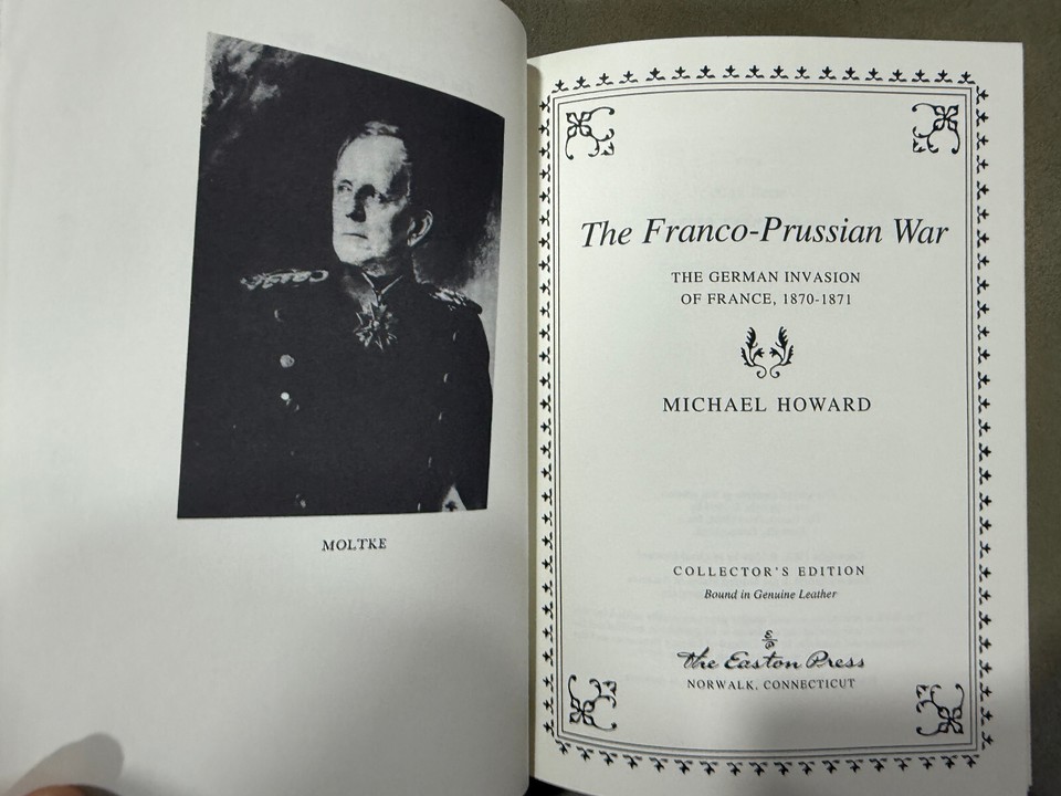 Easton Press The Franco-Prussian War by Michael Howard Military | eBay