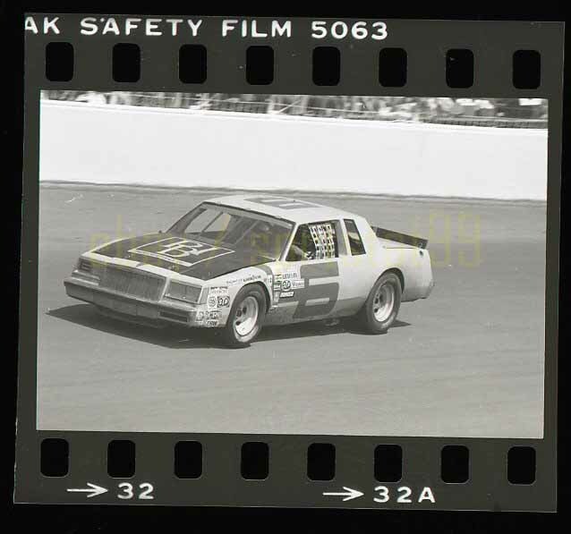 DK Ulrich #6 Buick - 1982 NASCAR Dover Downs - Vintage Race Negative | eBay