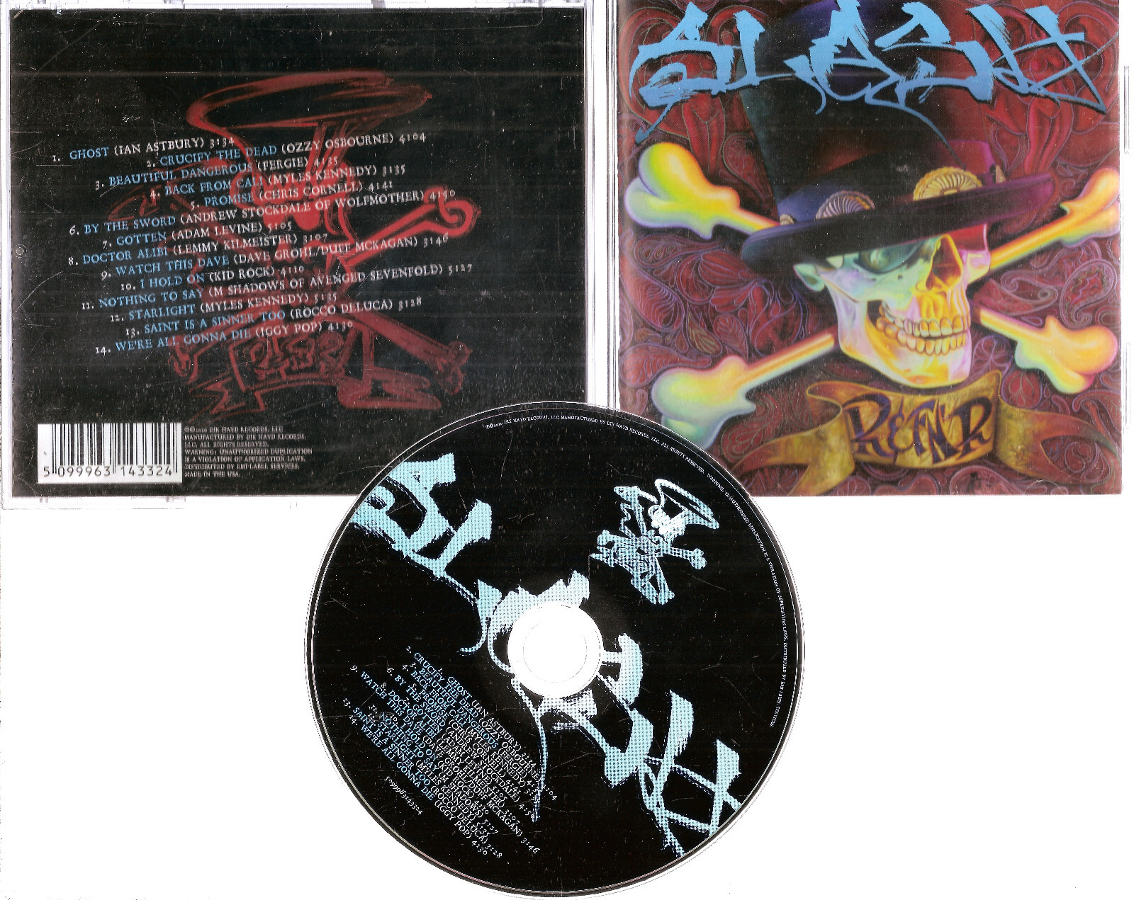 Slash by Slash (CD, 2010) Nice! #0923DS 5099963143324 | eBay