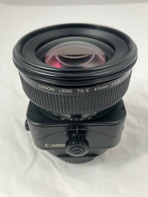 Canon TS-E 45mm F2.8 Tilt Shift Lens EF Mount DSLR 82966212741| eBay
