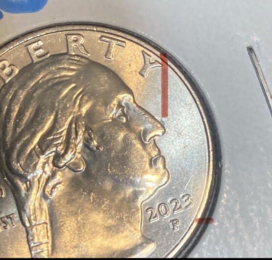 2023 25C Edith Kanakaole Quarter Error Struck Thru Reverse Face To Face ...