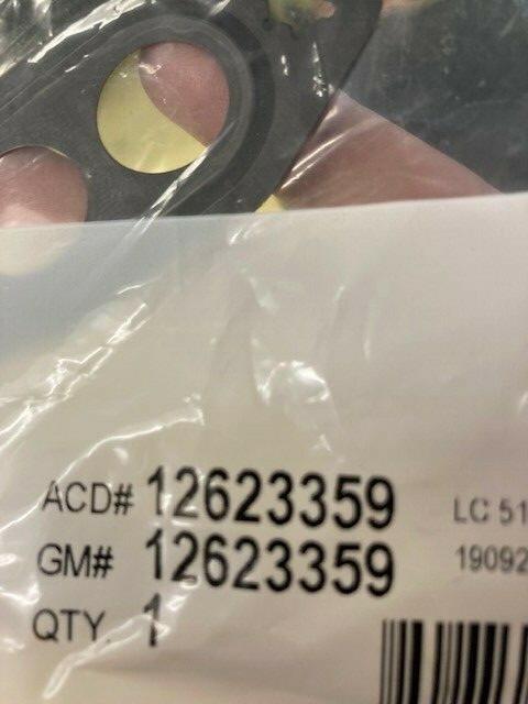 Engine Oil Pan Cover Gasket ACDelco GM Original Equipment 12623359 for ...