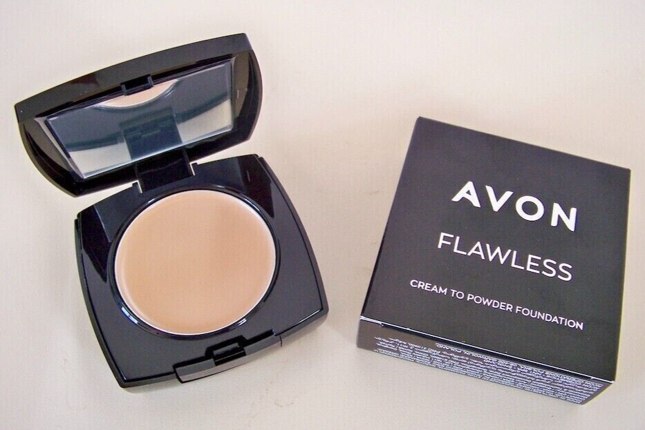 Avon Flawless Cream To Powder Foundation *Choose Your Shade* New Stock ...