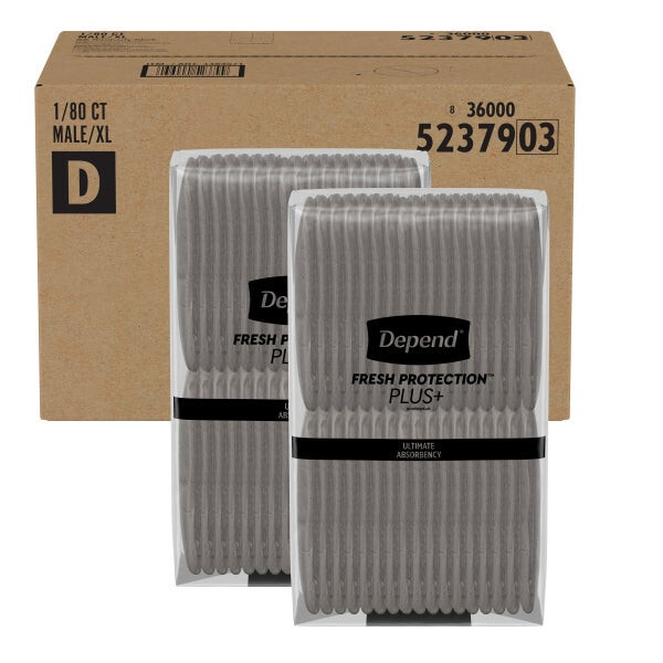 Depend Fresh Protection Plus Incontinence Underwear for Men, Ultimate ...