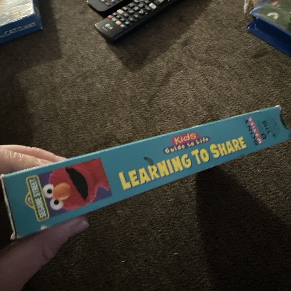 Sesame Street Learning To Share VHS 74644977233| eBay