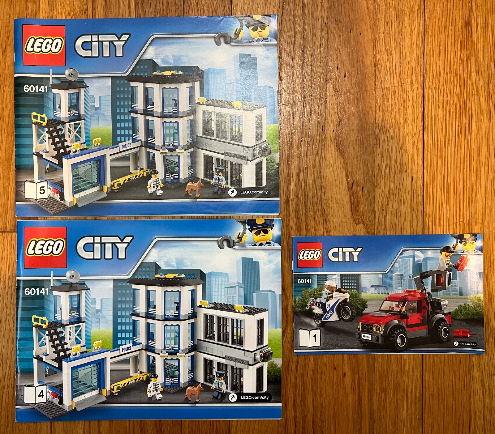 LEGO CITY Police Station Original Instructions (60141) - only books 1 ...