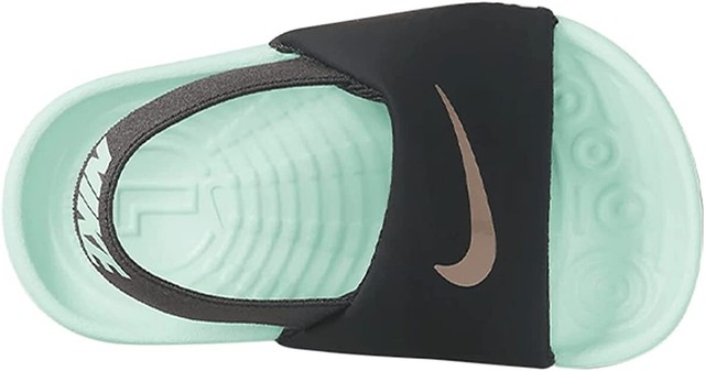 Nike Kawa Slide (TD) Toddler Shoes Sandals BV1094-010 Mint Black ...
