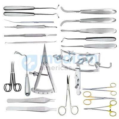 Cleft Lip Palate Set Mouth Gag Complete Kit Plastic Surgery Instrument ...