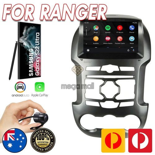 Carplay GPS Android Head Unit stereo For Ford Ranger PX XL XLS XLT 2012 ...
