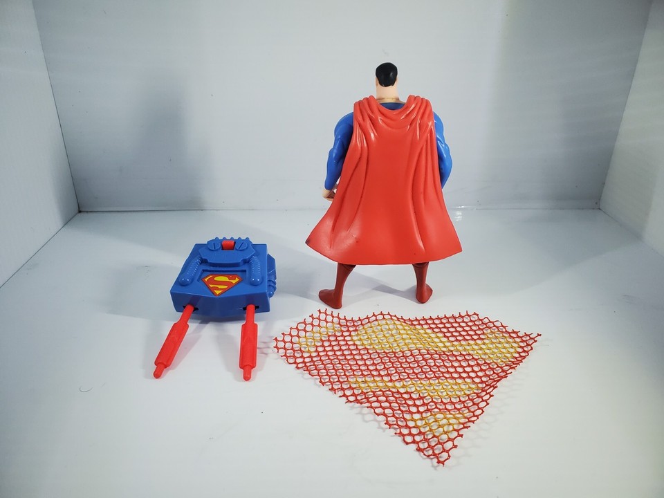 Capture Net Superman S Shield Shooter Animated Series DC Comics Kenner ...