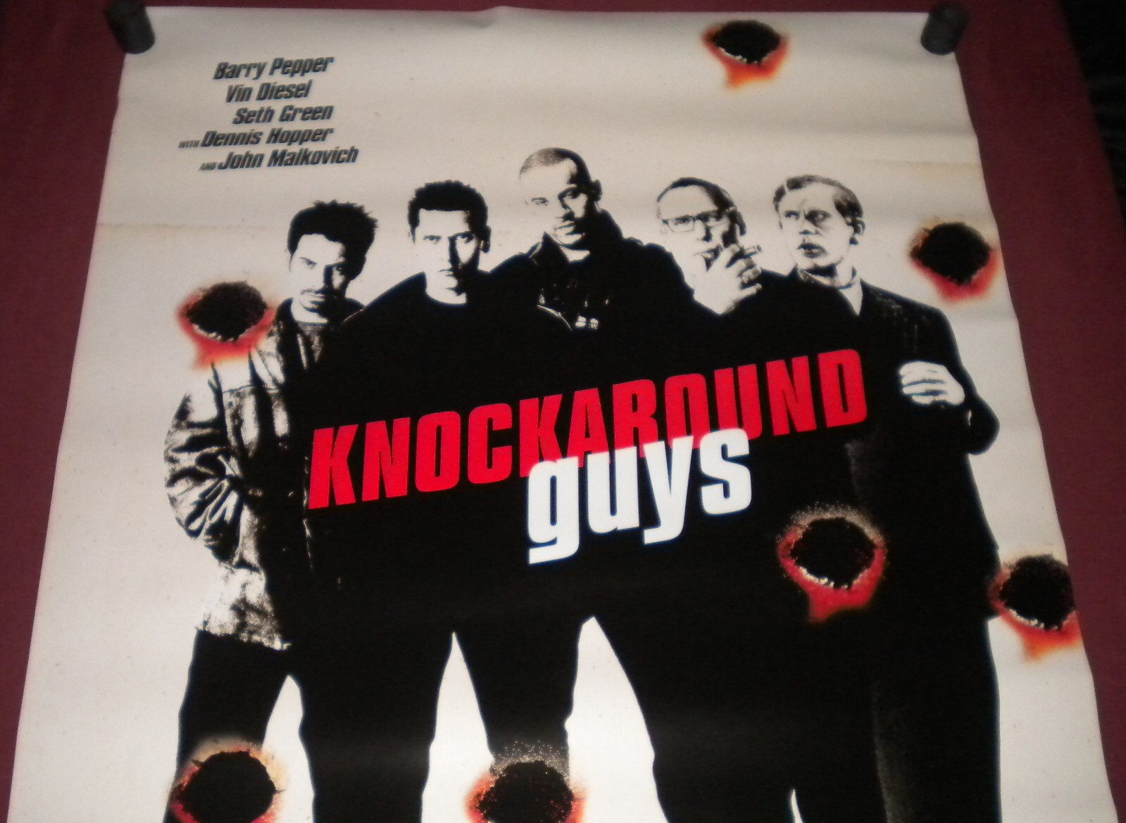 Knockaround Guys Movie Poster 27x40 D/S Vin Diesel Seth Green Dennis ...