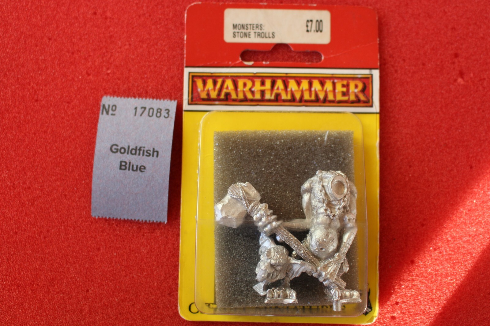 Warhammer Stone Troll Trolls Troggoth Games Workshop Metal 1990s New ...