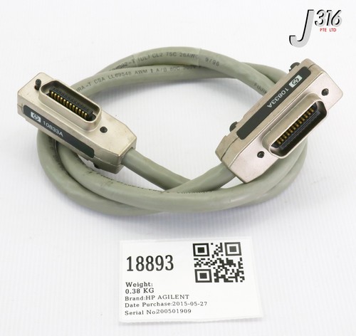 18893 HP IEEE 488 GPIB INTERFACE CABLE, 1M 10833A | eBay