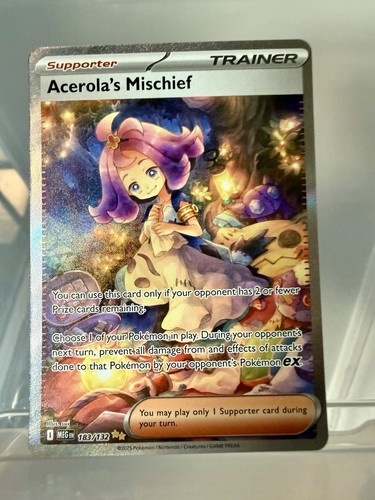 Acerola's Mischief 183/132 Me01: Mega Evolution Holo | eBay