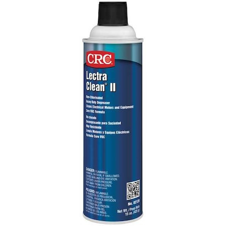 Crc 02120 Lectra Clean Ii Non-Chlorinated Degreaser, 20 Oz Aerosol ...