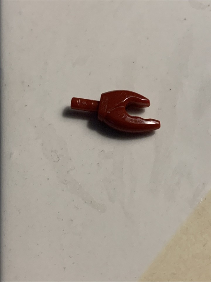 LEGO - Minifig, Body Part - Hand Crab Pincer - Dark Red | eBay