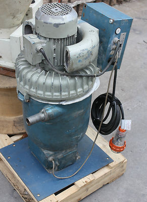 Labotek hopper loader con-evator type PGT 61 1.1KW 3 phase vacuum ring ...