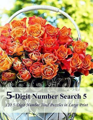 5-Digit Number Search 5 : 120 5-Digit Number Find Puzzles in Large ...