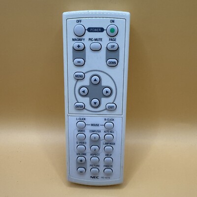 Genuine NEC Remote Control RD-427E | eBay