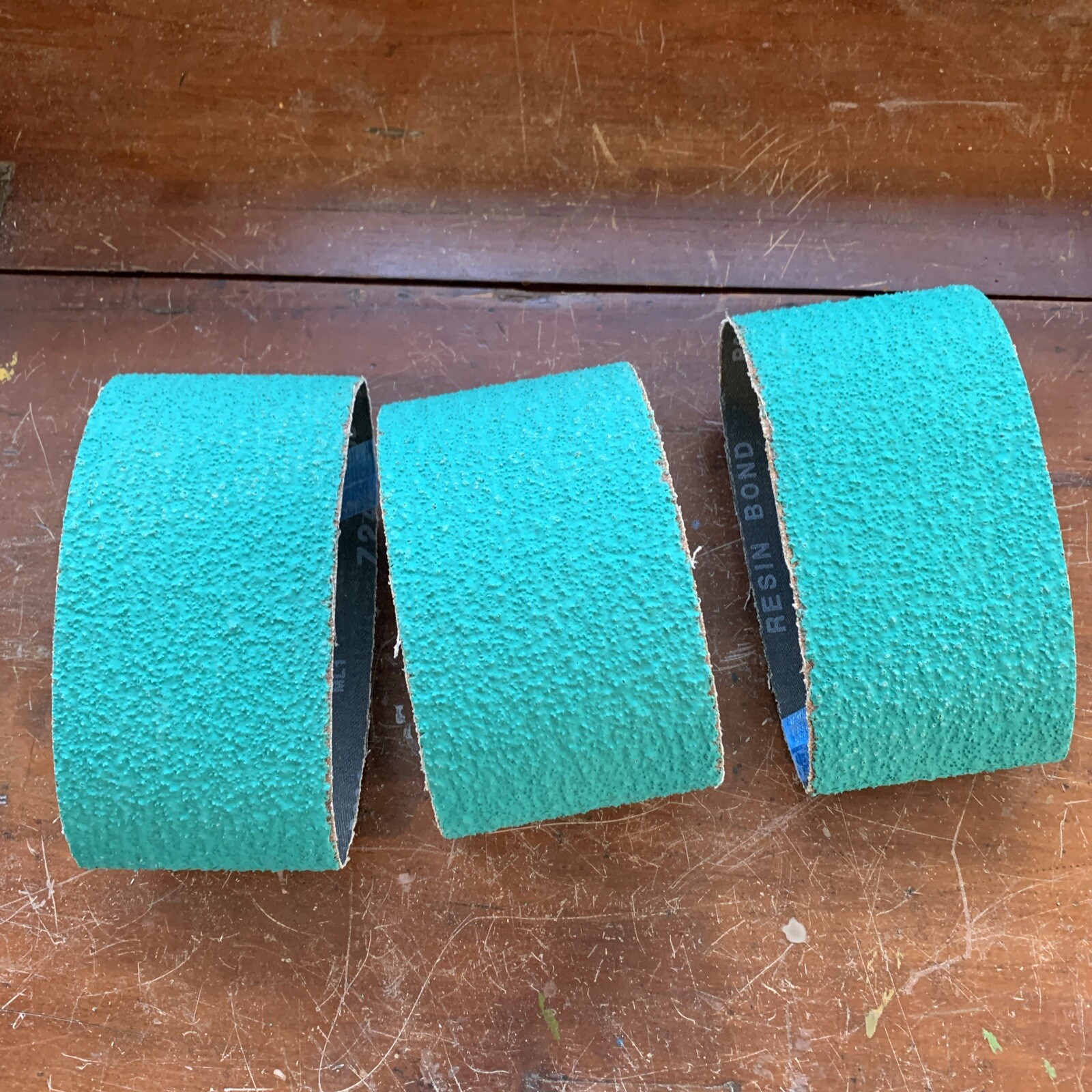 3 GLOBAL ABRASIVES SANDING BELTS 3 1/2" X 15 1/2" R203 24 GRIT | eBay