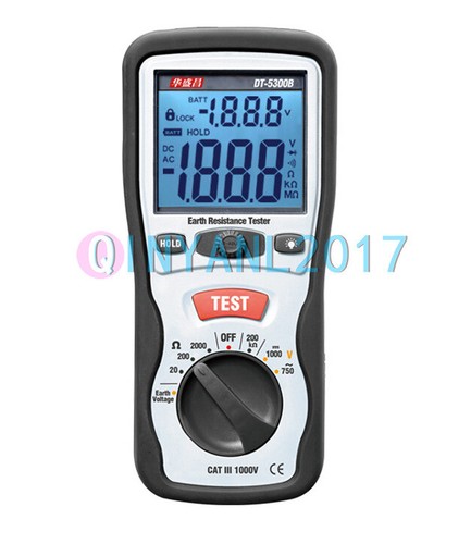 1PCS New DT-5300B Earth Ground Resistance Testers Meter #WD1 | eBay