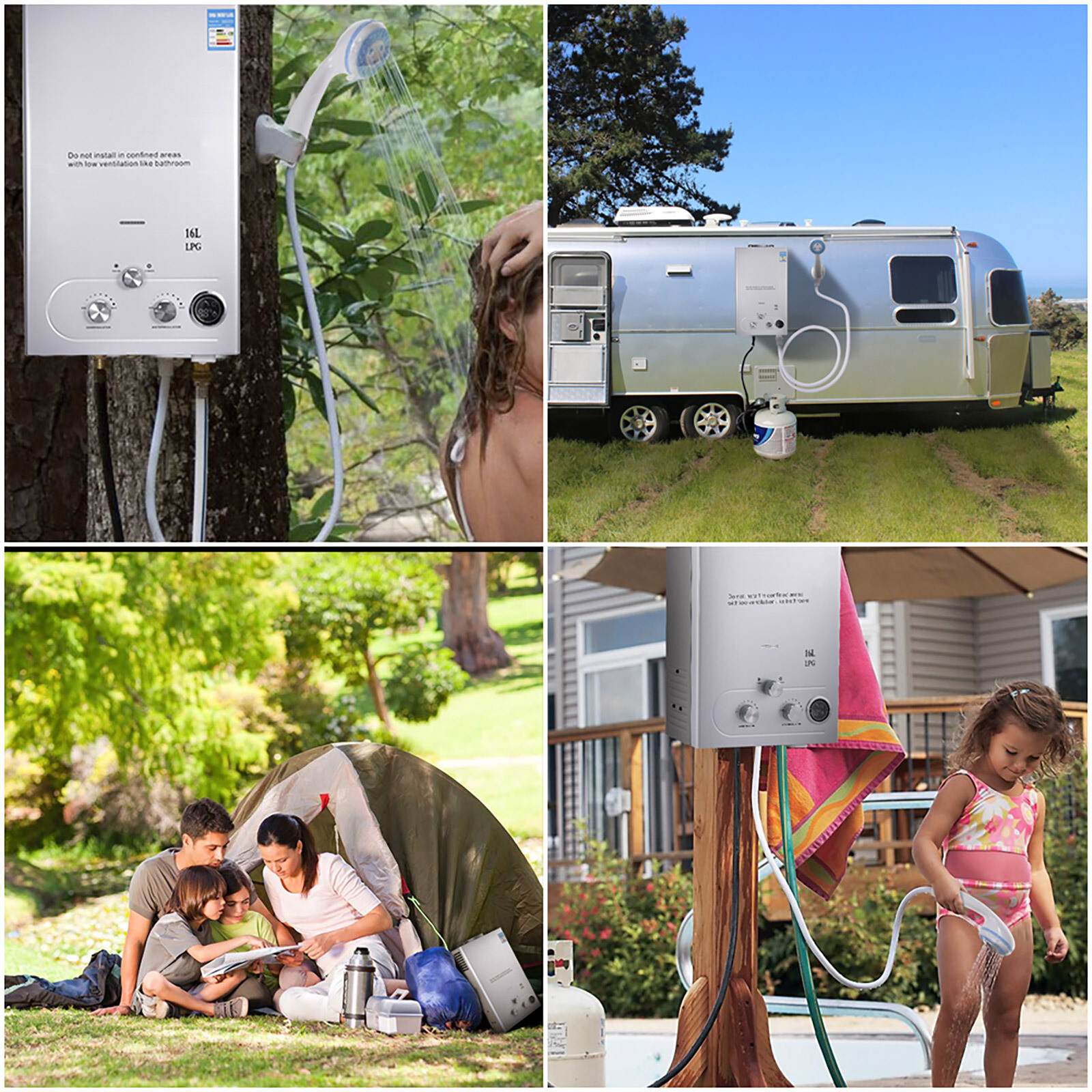 Instant Gas Hot Water Heater Tankless Gas | Grelly UK