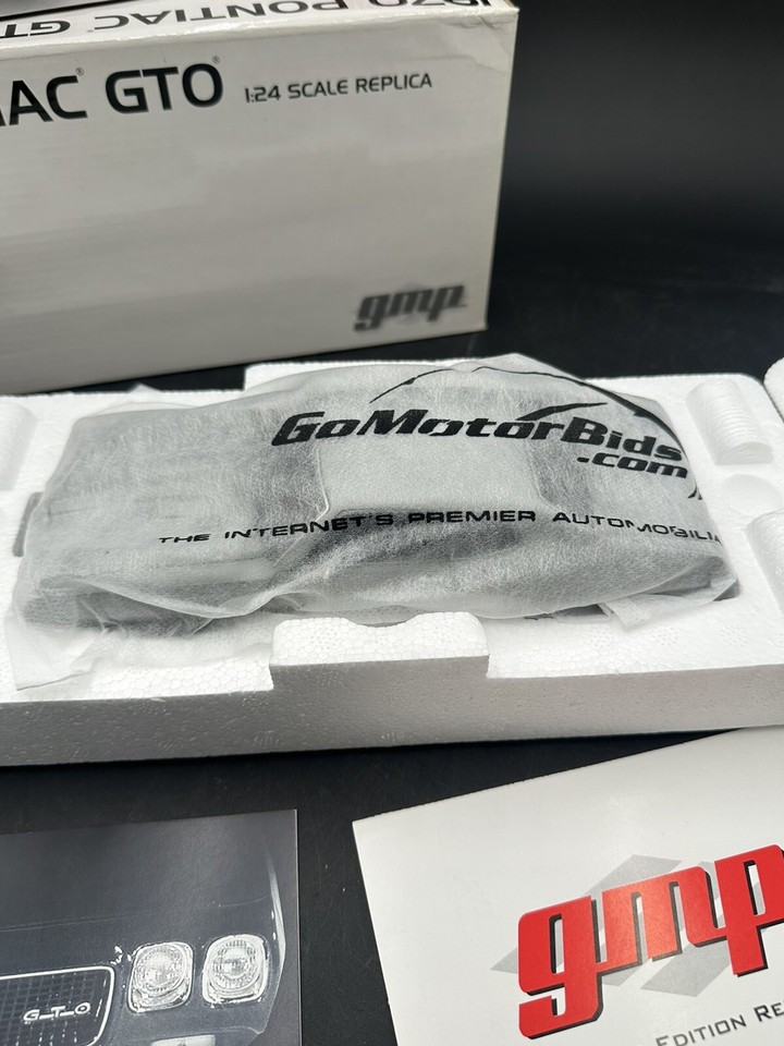 Rare GMP 1/24 1970 Pontiac GTO Silver Limited Edition New In Box | eBay