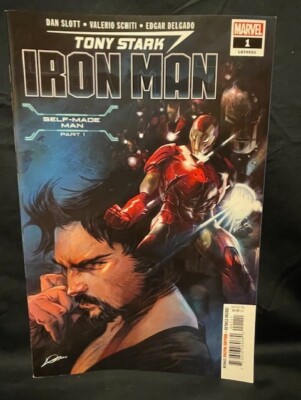Tony Stark -- Iron Man -- Self-Made Man story arc 3 issues Marvel ...