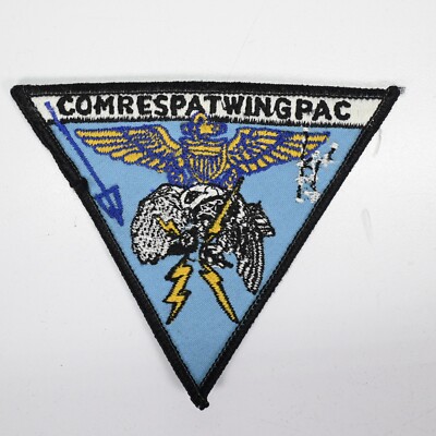 Original Navy/USN Commander Reserve Patrol Wing Pacific Patch 4" 60's ...