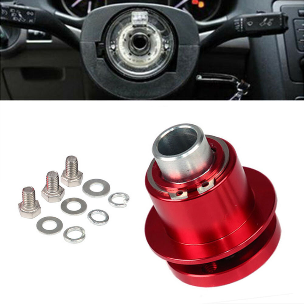 360° Car Truck 3 Hole Steering Wheel Quick Release Disconnect Hub ...