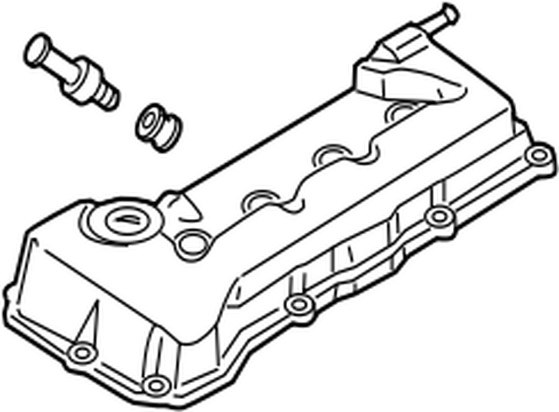 13264-EA000 Nissan Cover assy-valve rocker 13264EA000, New Genuine OEM ...