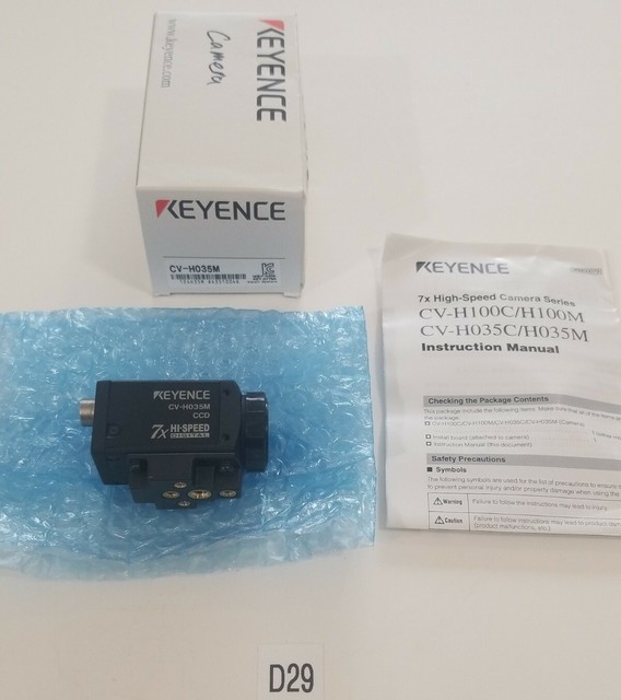 1pcs KEYENCE CCD Industrial Camera Tested Cv-h035m LM for sale online ...