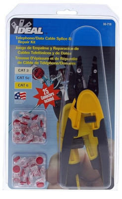 IDEAL Telephone and Data Splice Repair Kit 33-719 Brand New CAT 3, CAT ...