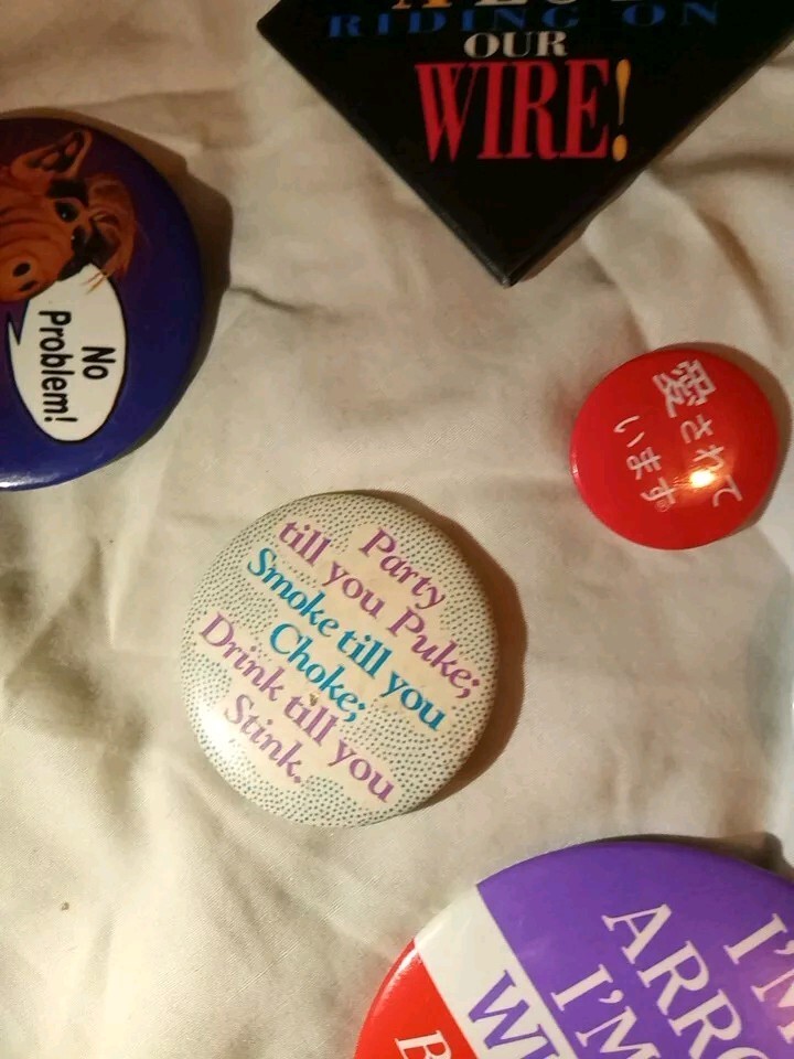 Lot of Eight Vintage Collectible Pins Rare Alf Diederich-Schaefer CO ...