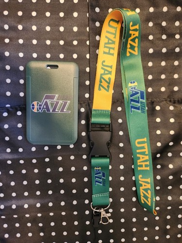 Utah Jazz NBA Lanyard Keychain & ID Holder | eBay