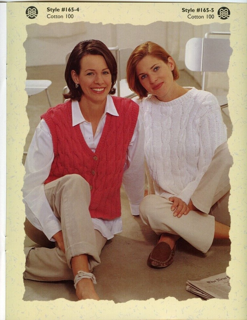 Berroco Book 165 Cotton Collection NOS six Designs for Women | eBay