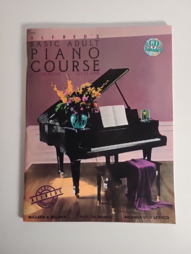 Alfred's Basic Adult Piano Course Lesson Book, Level One [With CD] | eBay