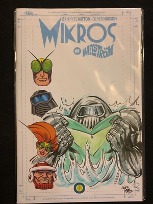 Comics Blank Cover Mikros VS Maelström de JY Mitton et Oliver Hudson ...