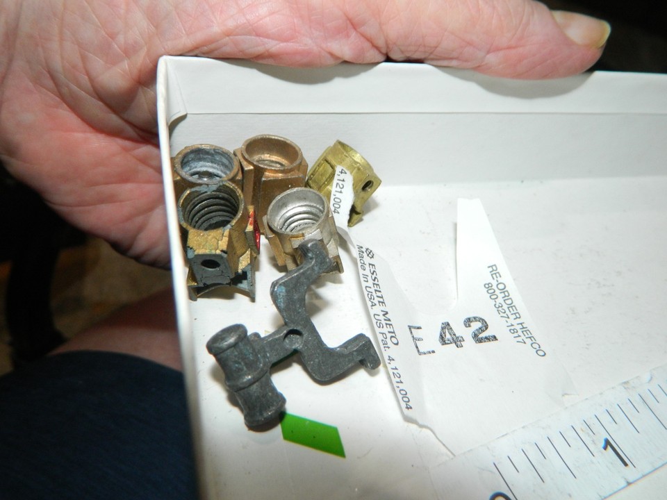 Lionel (E42) Prewar HEADLIGHT x5 (chips) Electric engines & Boiler ...