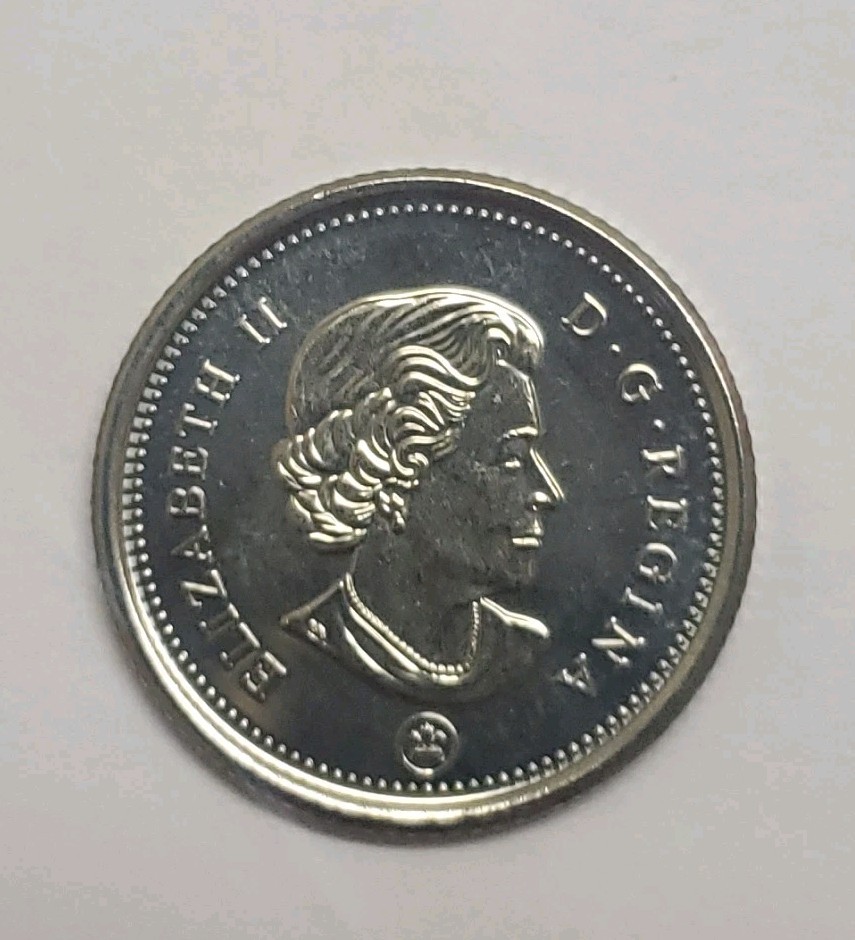 Canada 2022 UNC 10 cent Canadian Dime Planchet Flaw from mint roll | eBay