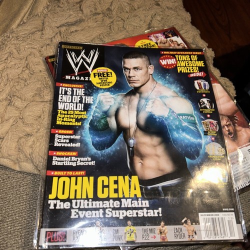 WWE WWF Magazine December 2012 John Cena Daniel Bryan WWE Superstar ...